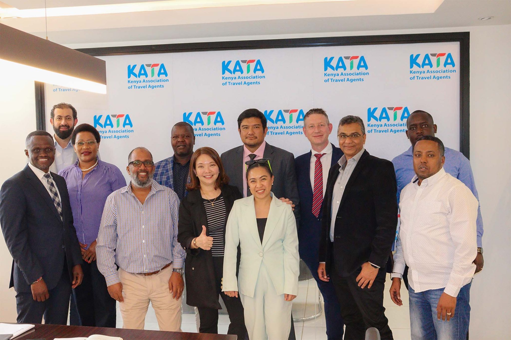 AirAsia X executives visit KATA after opening the first sales office in ...