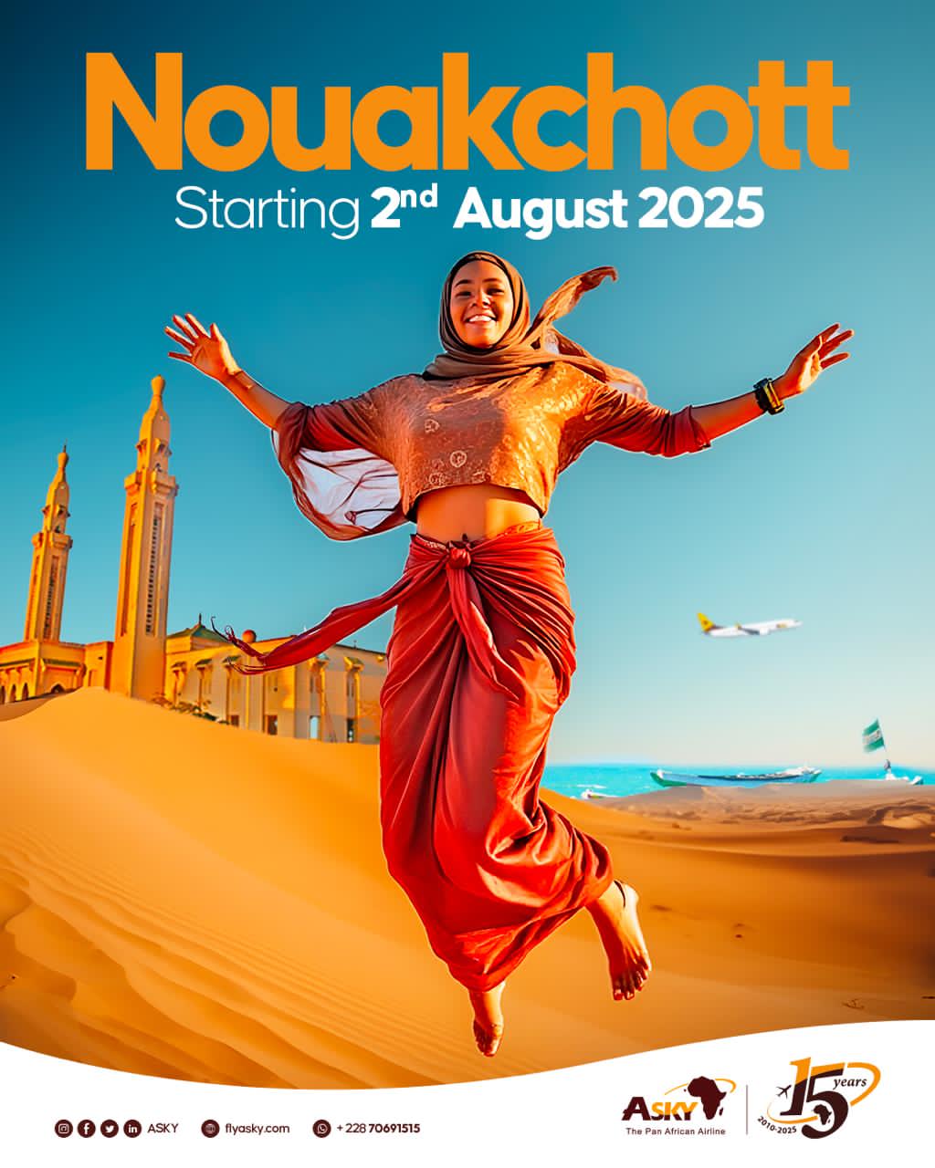 ASKY AIRLINE TO LAUNCH NEW DESTINATION…NOUAKCHOTT!! – Kenya Association ...